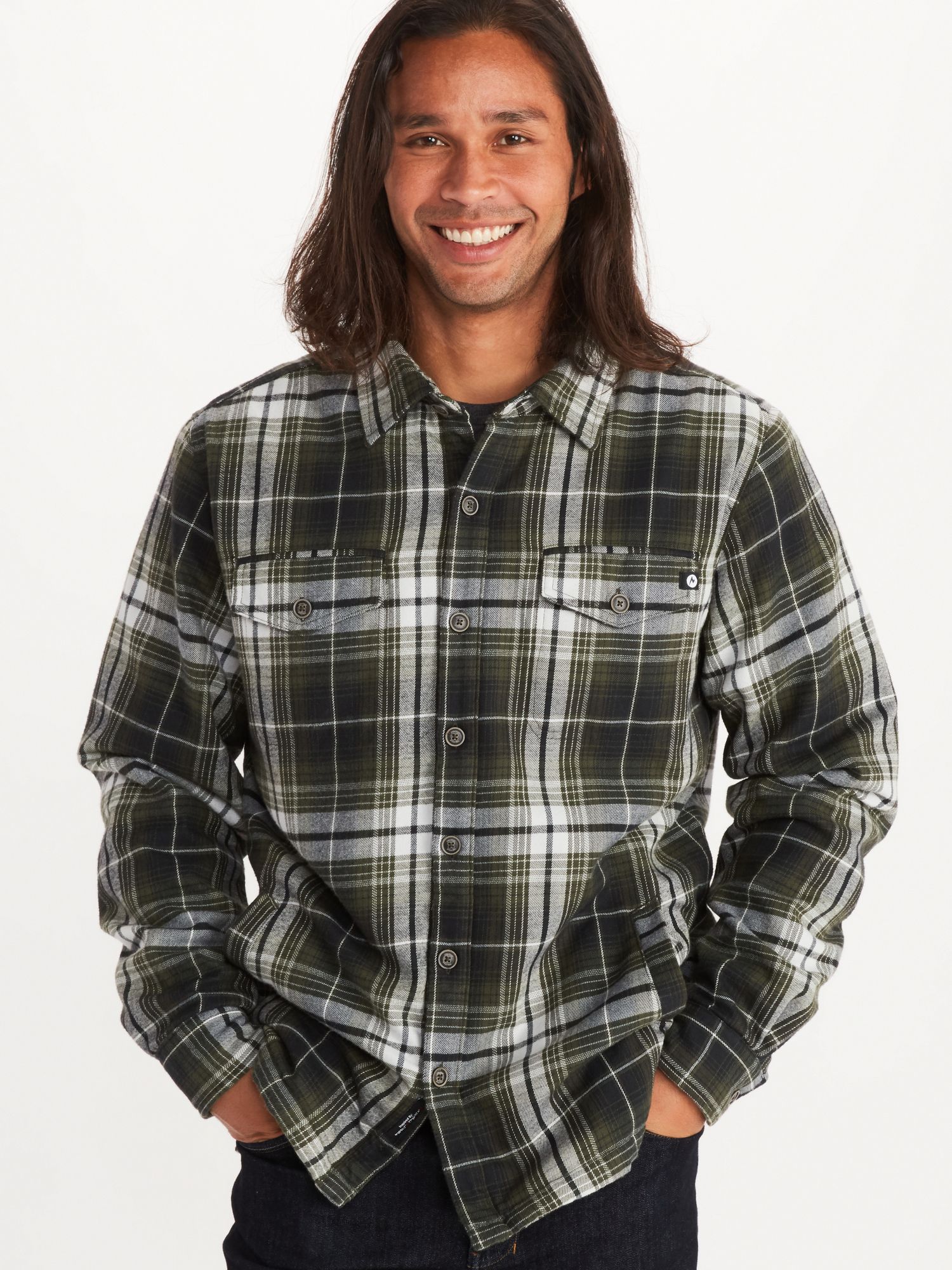 Men's Ridgefield Heavyweight Flannel Long-Sleeve Shirt | Marmot